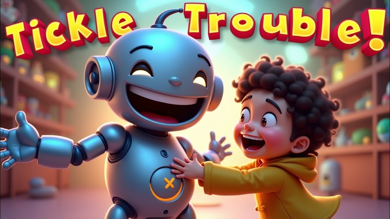 Mr. Giggles 🤖😂 | The Ticklish Robot Who Couldn't Stop Laughing – Funny ...