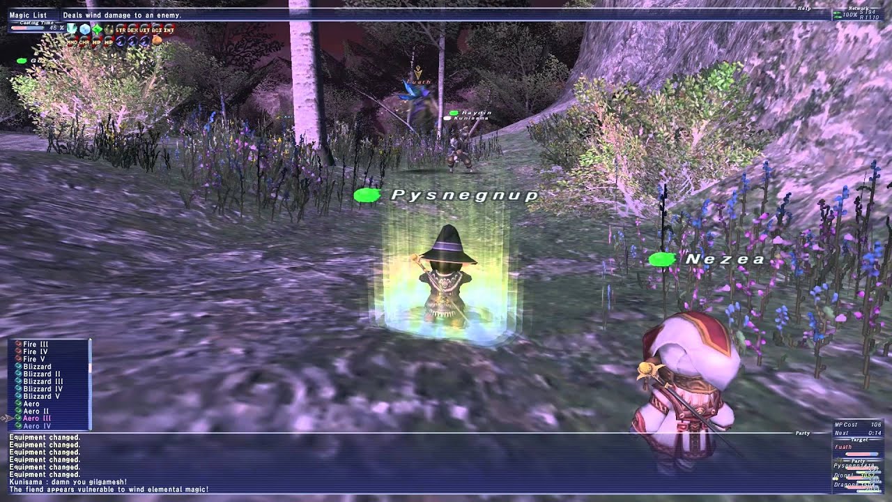 Final Fantasy XI : Abyssea NM "Fuath" (FFXI #04) - YouTube