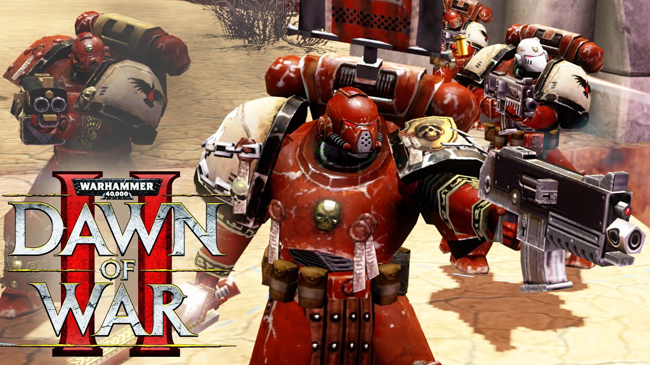 EPIC BATTLE! Space Marines vs Ork Invasion - Warhammer 40K: Dawn of War ...