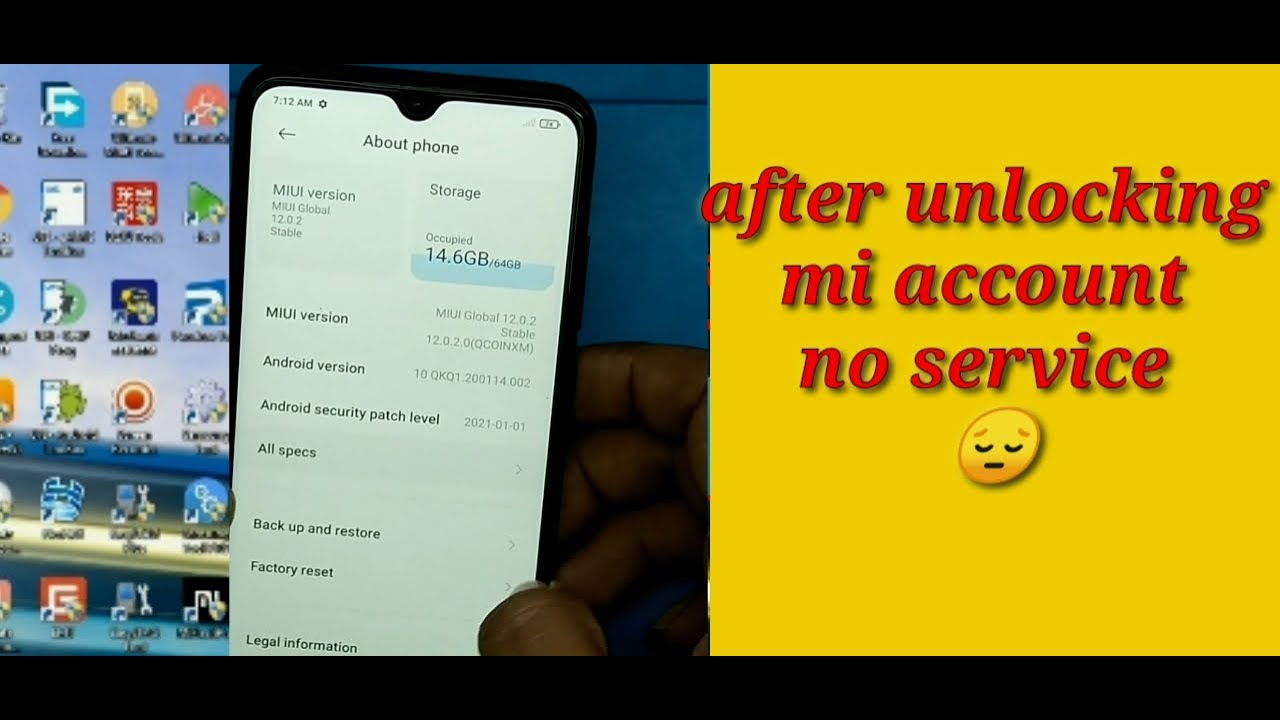 REDMI NOTE 8 NO SERVICES AFTER MI ACCOUNT UNLOCK DONE - YouTube