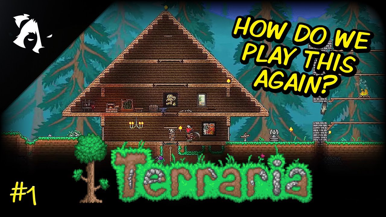 2D minecraft! | Terraria - YouTube