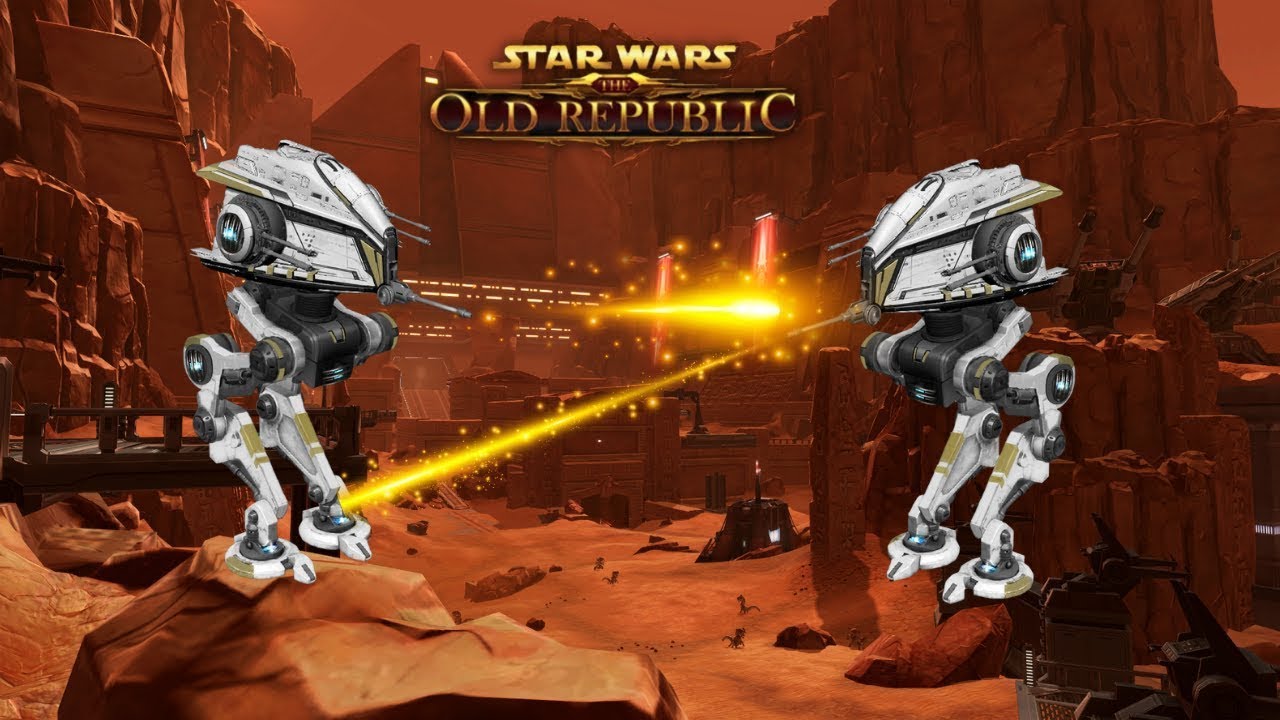 AT-ST vs AT-ST | Star Wars: The Old Republic - YouTube