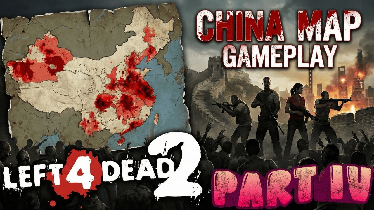 China Map (Japan da Olabilir) # Part 4 | L4D2 Custom Maps - YouTube