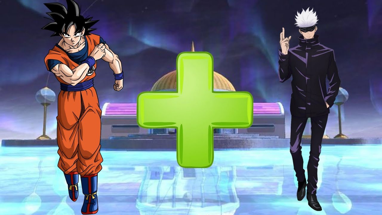 Random Anime Fusion 🤯 Goku and Gojo Fusion 🔥 #anime #gojo #goku - YouTube