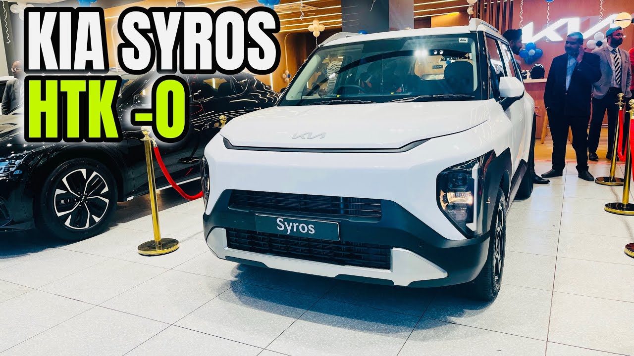 New Kia Syros HTK Optional 2nd Base Model || Full Details & Review ...