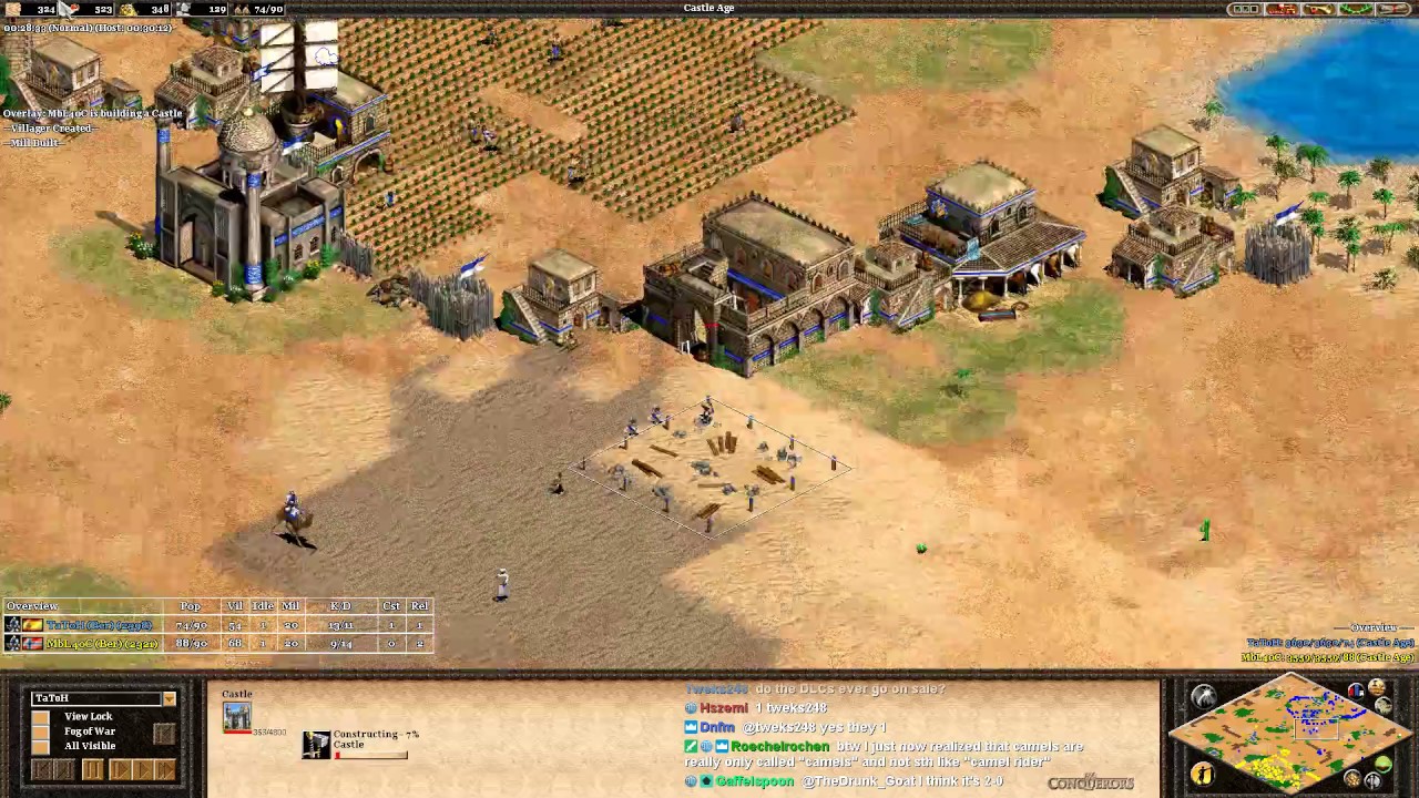 AoE2 - Berber War! Tatoh vs MBL! - YouTube