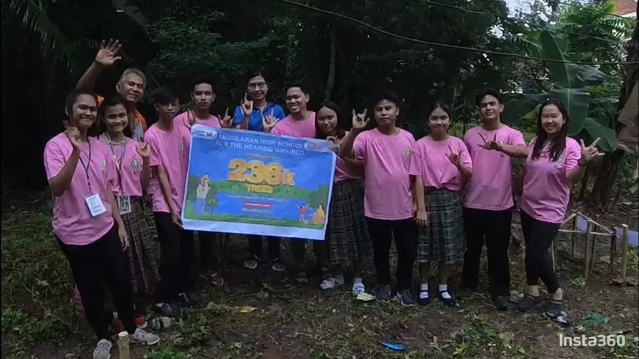 Ganap: DepEd Plants 236k Trees - YouTube
