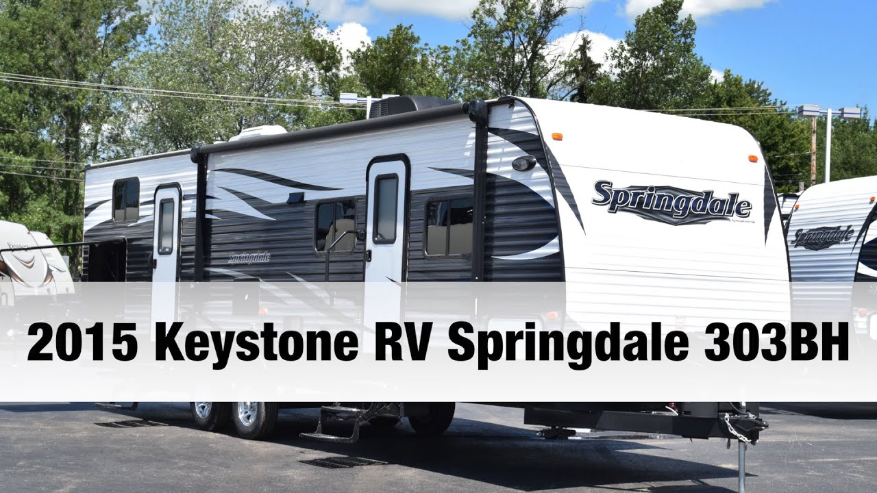 2015 Keystone RV Springdale 303BH | Travel Trailer - YouTube