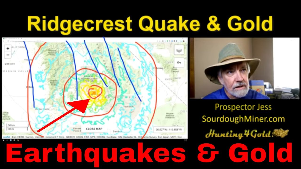 Ridgecrest Earthquake and Gold (Gold Prospecting News) - YouTube
