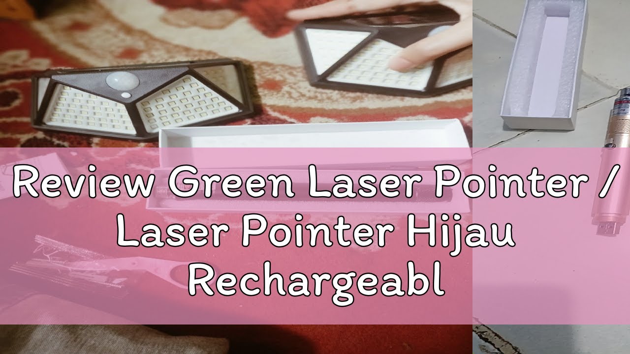 Review Green Laser Pointer / Laser Pointer Hijau Rechargeable USB 710 ...