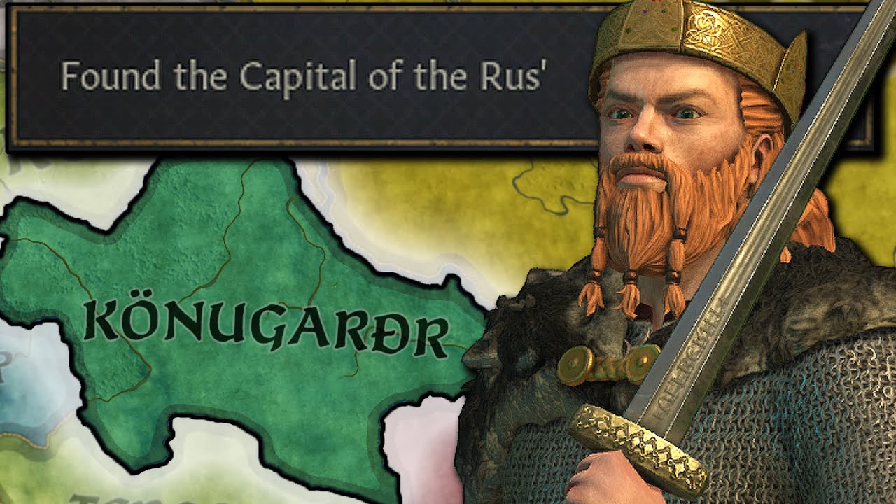 I Conquered RUSSIA as the MOST POWERFUL VIKING in all of Crusader Kings ...