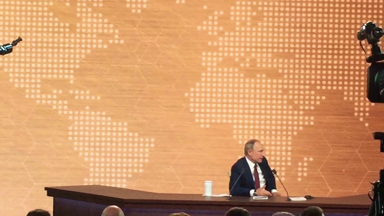 Russian President Vladimir Putin - Annual Press Conference - December ...