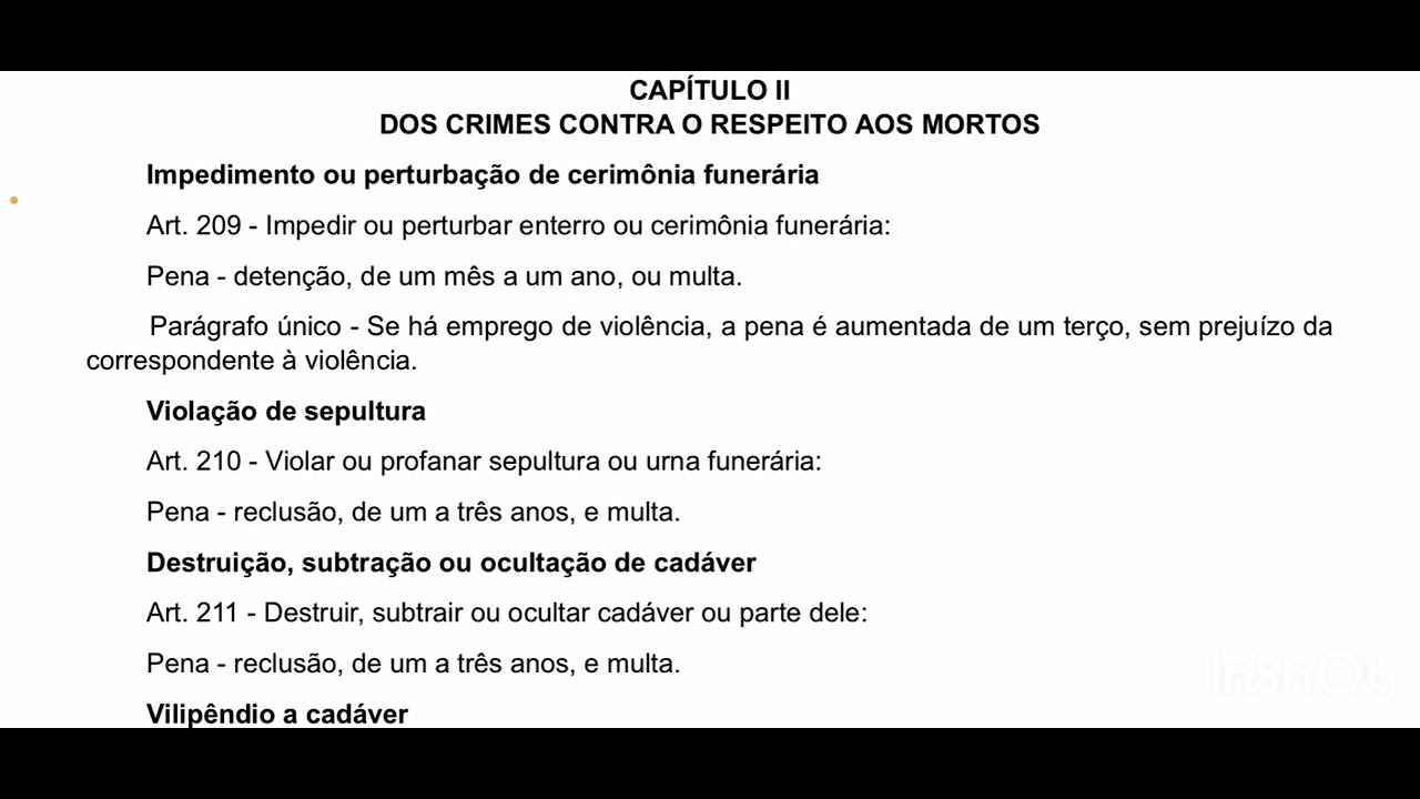 Código penal em áudio - Art. 209 a 212 | voz humana - YouTube
