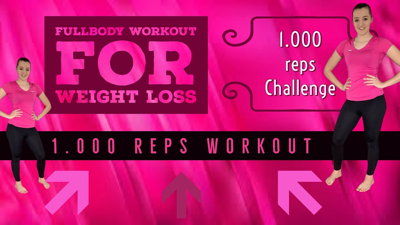 1000 Reps FULLBODY Workout // 1000 reps Challenge | lucyb_fit - YouTube