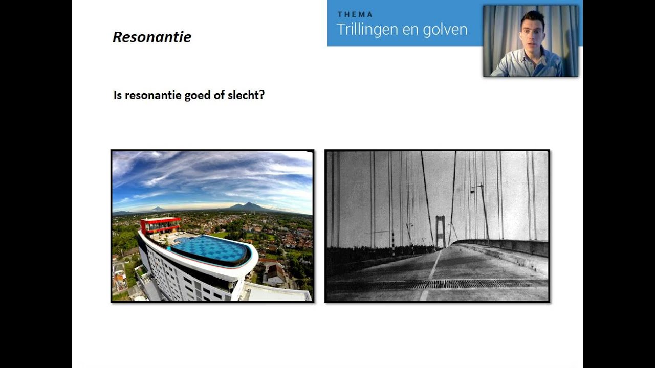 Resonantie en eigenfrequentie - YouTube