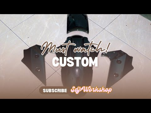 Custom Spakbord Honda Cb150r Old Ganti Pakai NINJA 250cc Universal # ...