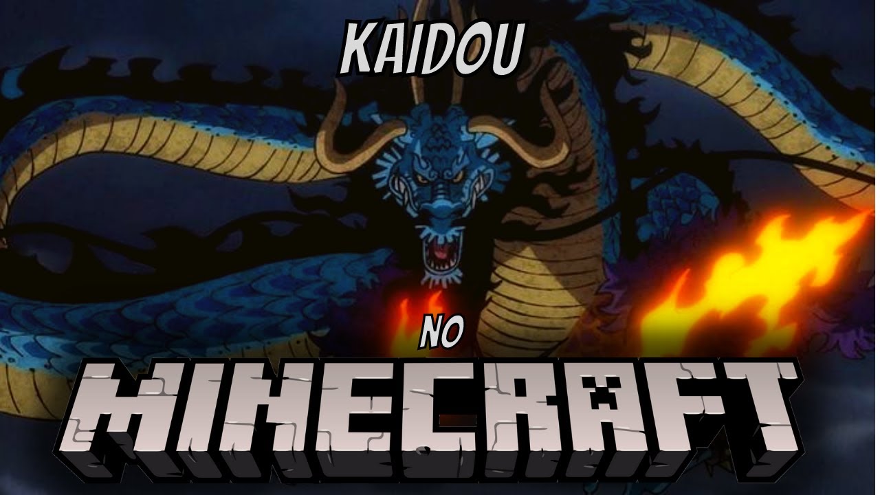 Construí o Kaido no Minecraft (One Piece) - YouTube