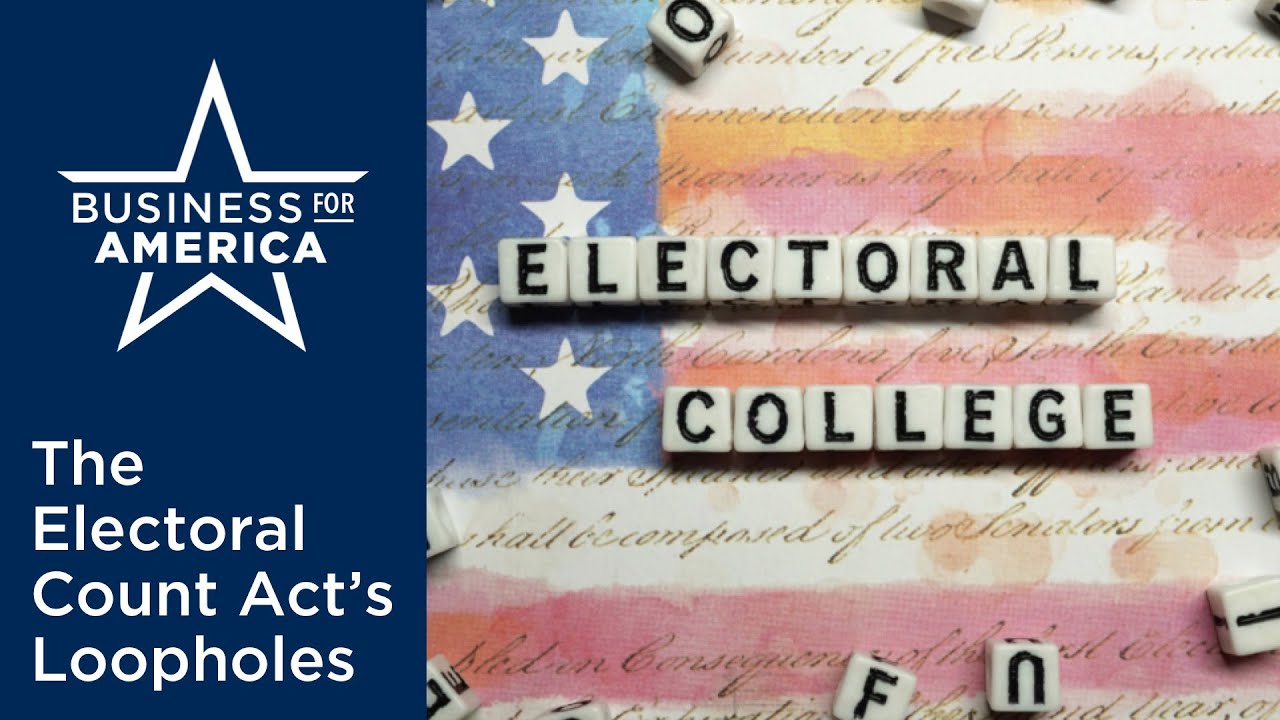The Electoral Count Act: A Loophole in Our Republic? - YouTube