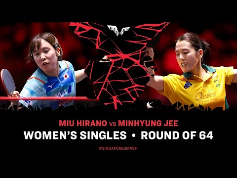 Miu Hirano vs Minhyung Jee | WS R64 | Singapore Smash 2025