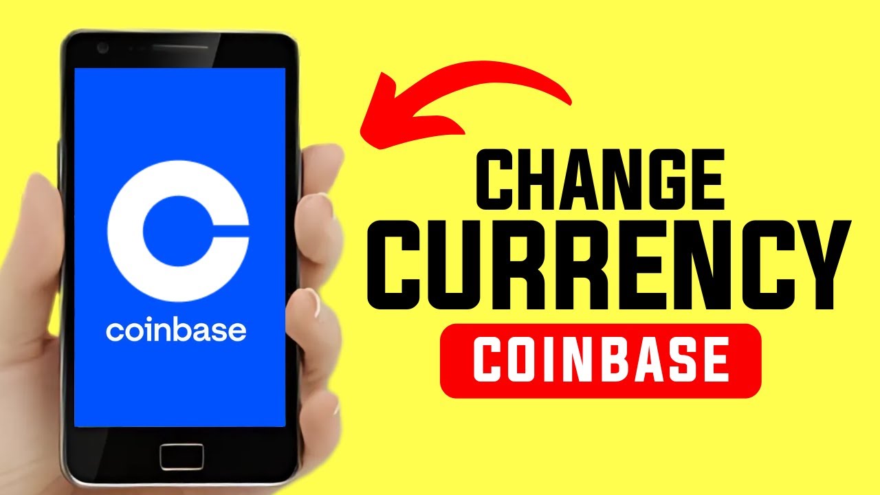 How to Change Currency in Coinbase - YouTube
