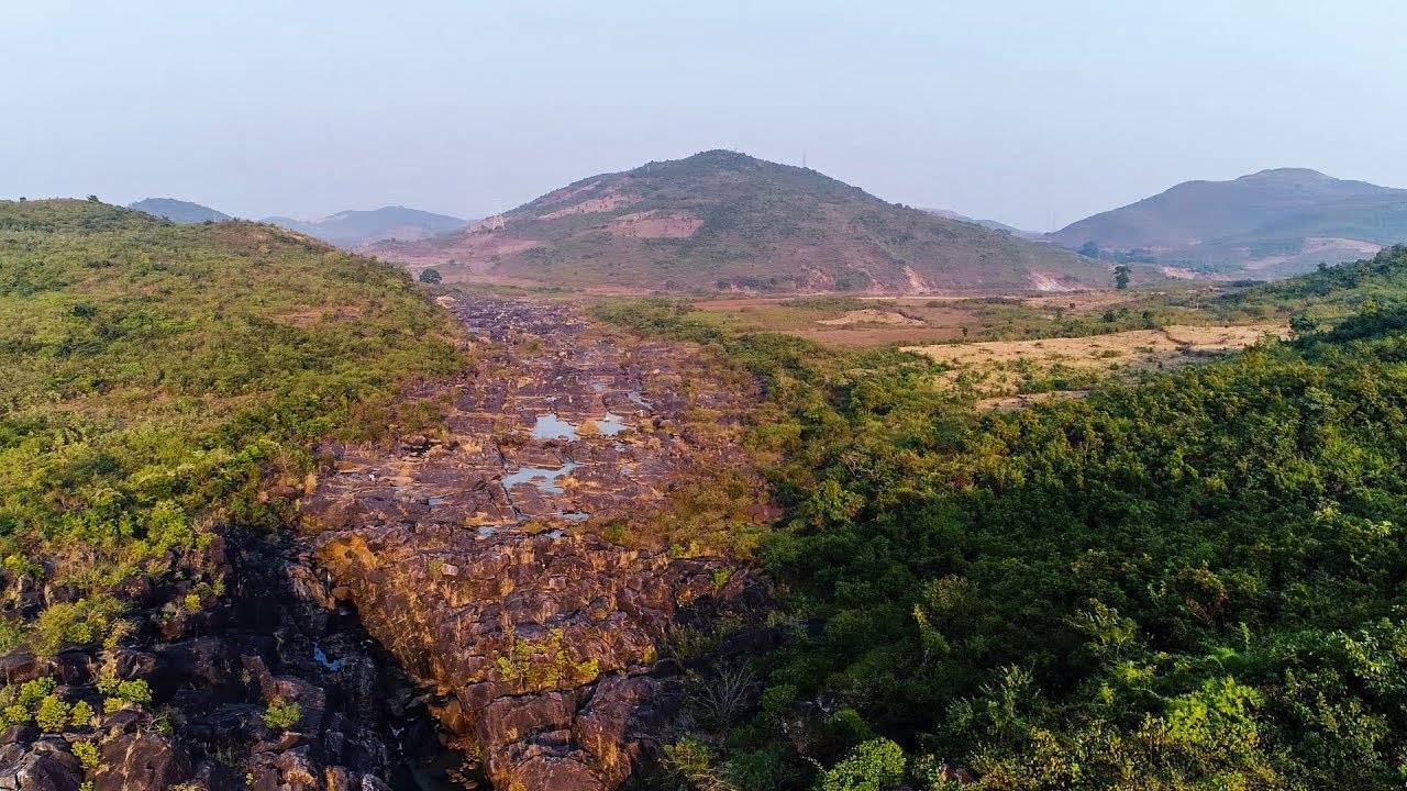 Bagra Waterfall upper kolab Koraput Odisha shot by dji phantom 4 pro ...