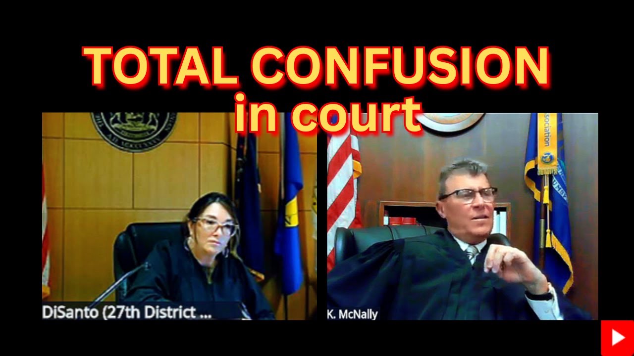 Court Calamities & Confusion: Fed-Up Judges (DiSanto & McNally) - YouTube