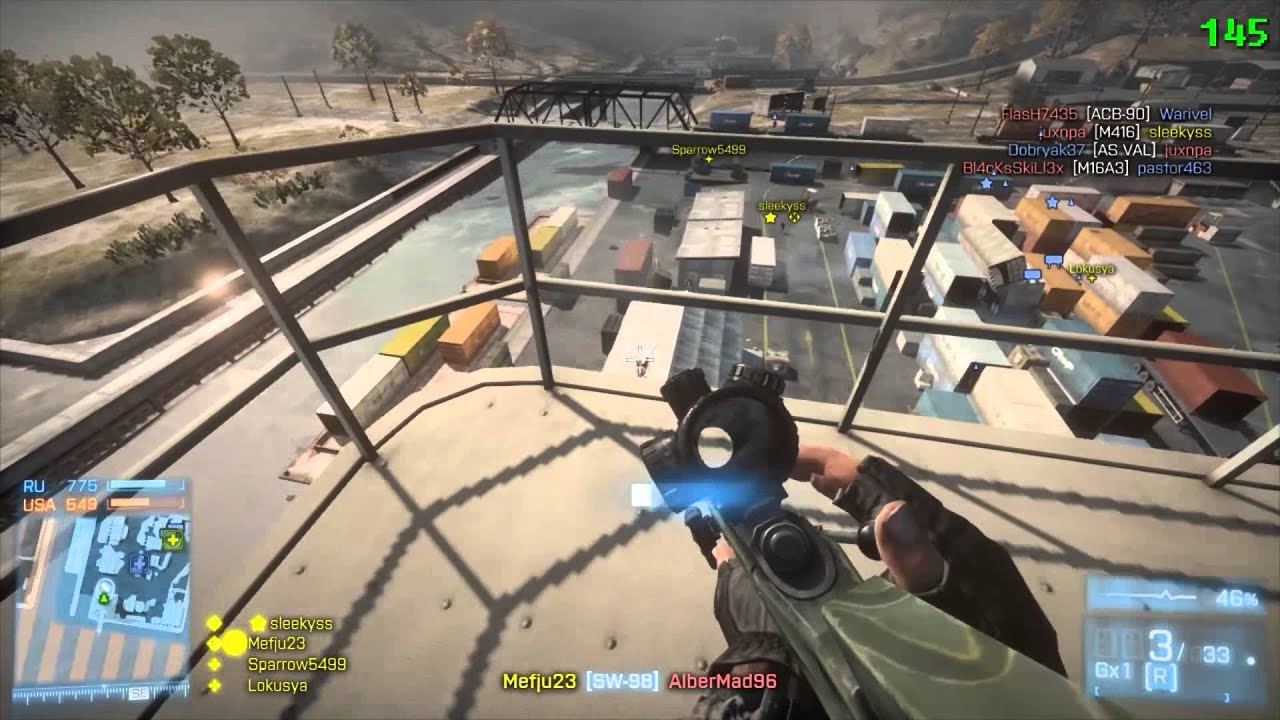 Battlefield 3 - How to deal with crane campers - YouTube