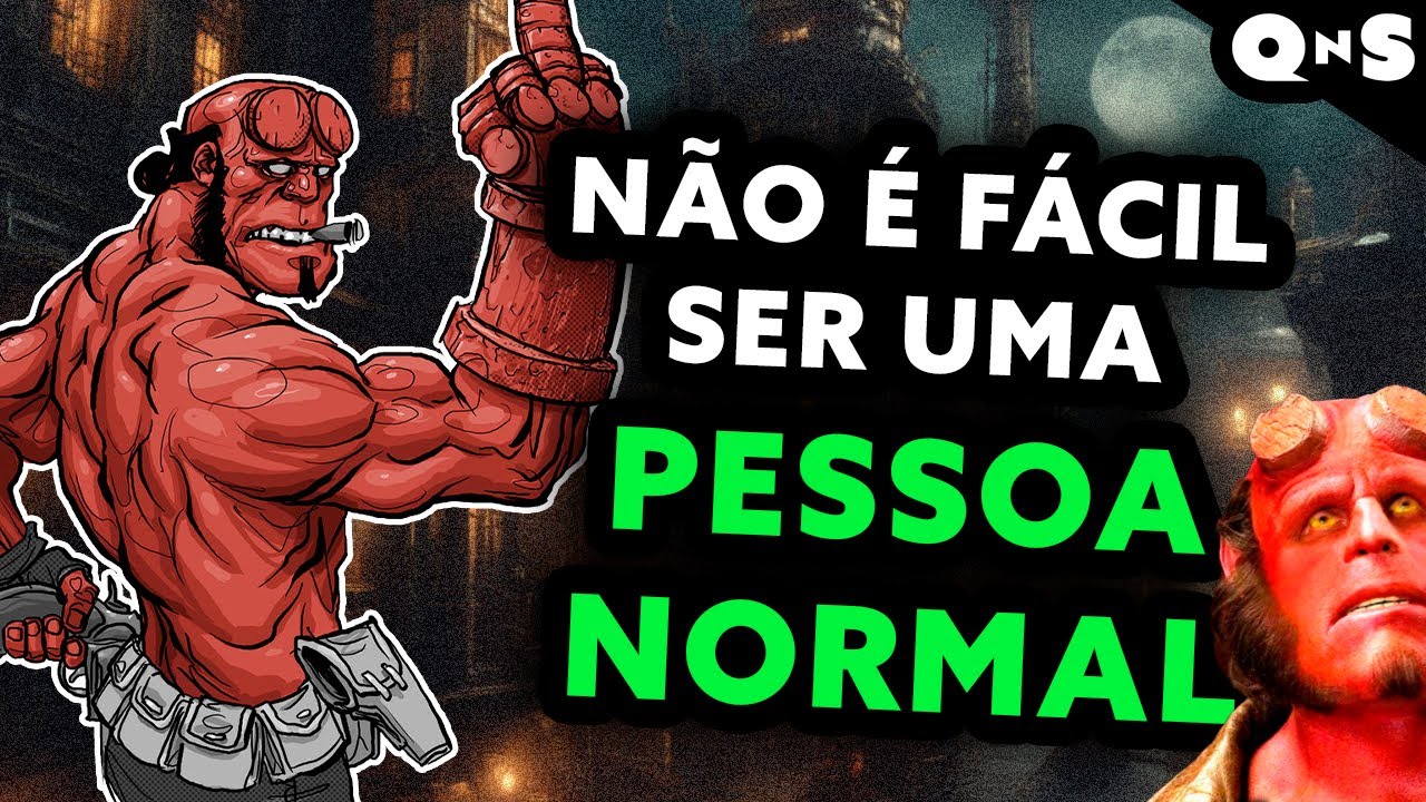 HELLBOY é sobre um cara comum com um emprego arrombado - YouTube