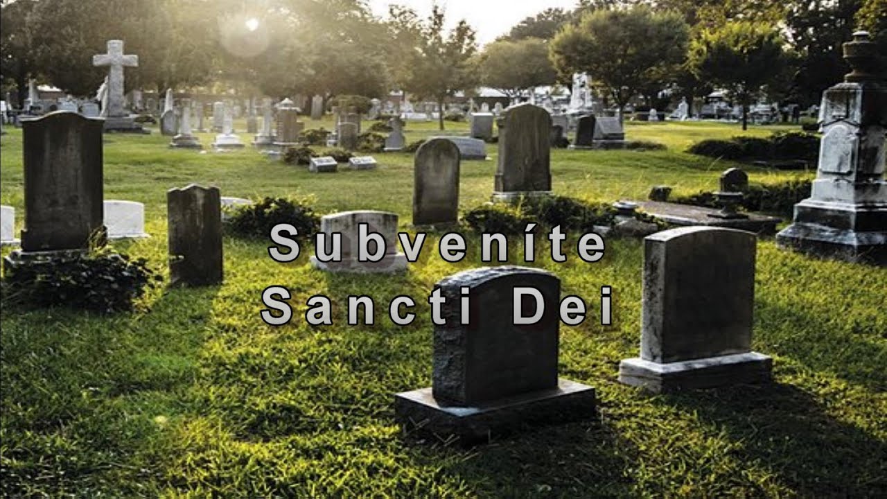 Subveníte Sáncti Déi - Plain Chant in Latin - YouTube