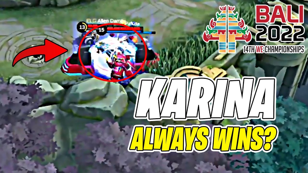 KARINA wins games in this WORLD ESPORTS qualifiers? - YouTube