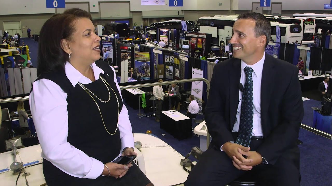 Julie Hatter of LA Bella Chauffeurs On the Bus at BusCon 2015 - YouTube