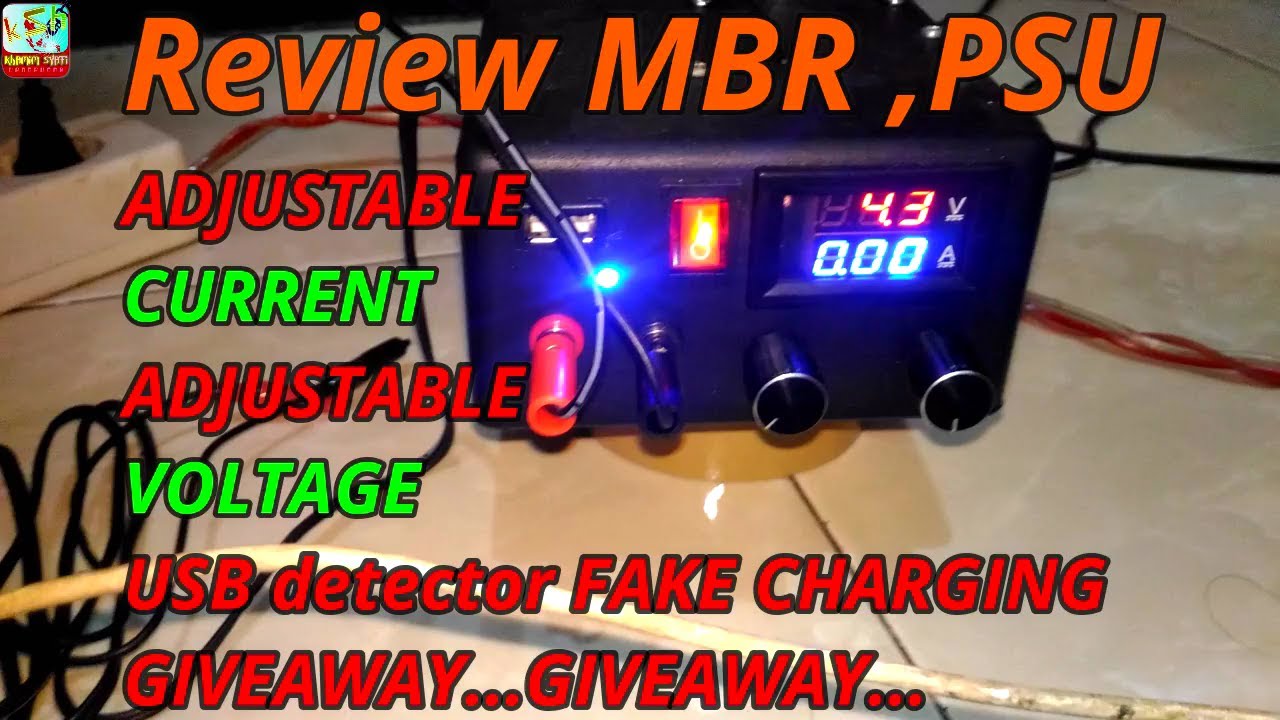 review psu mbr 15 ampere adjustable current adjustable voltage GIVEAWAY ...