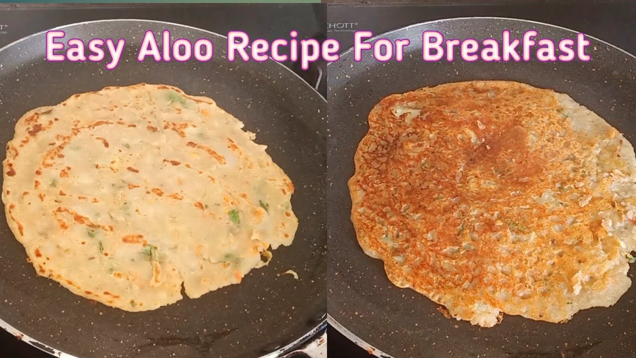 Easiest Breakfast Recipe || Aloo pan cake || aloo recipes || snacks ...