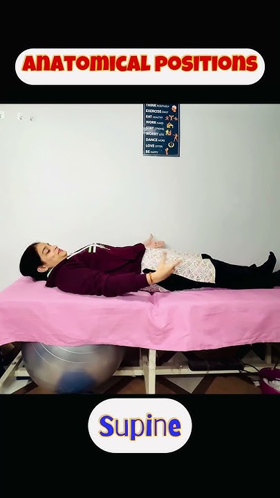 Anatomical Positions 👉🏻 #physiotherapy #awareness #anatomical #positions #supine #anatomy # ...