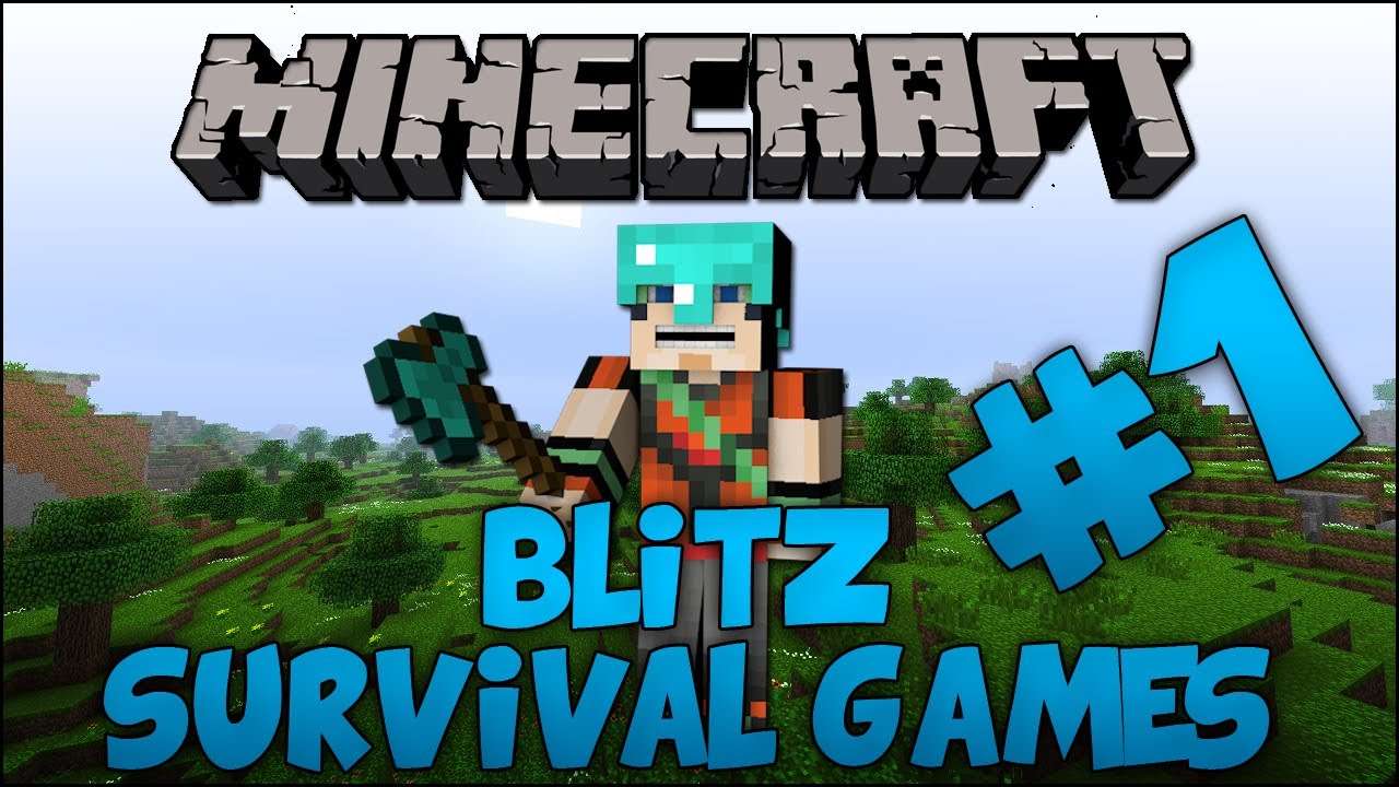 Minecraft Blitz Survival Games - #1 - Action Packed - YouTube