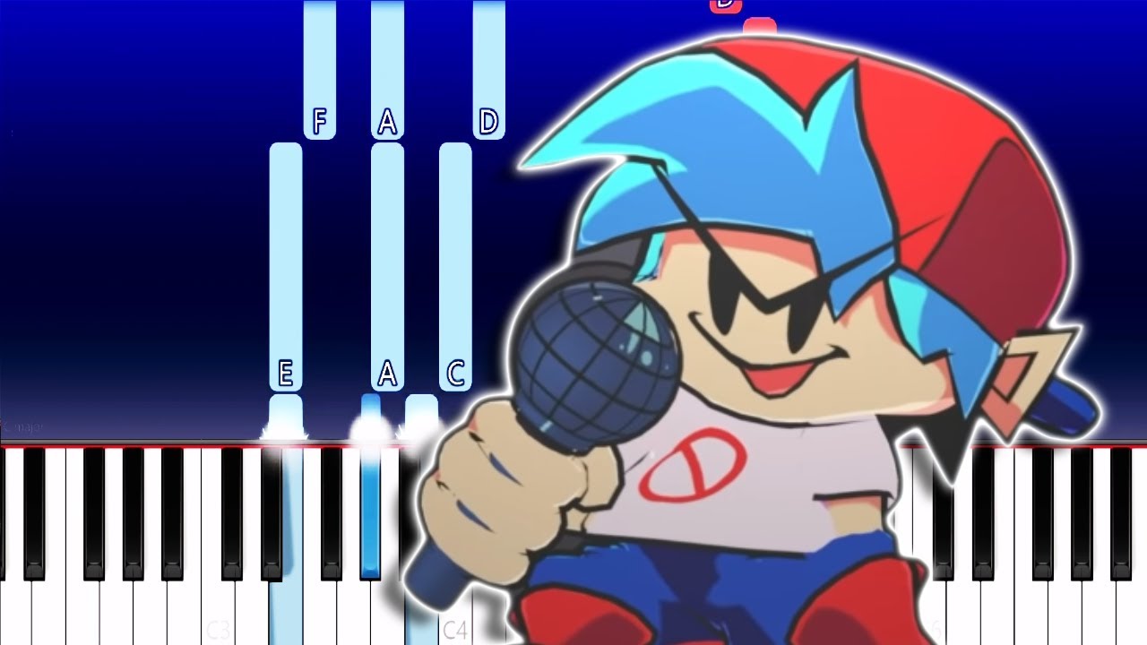 OK FRIDAY - Friday Night Funkin' Song - CG5 (Piano Tutorial) - YouTube