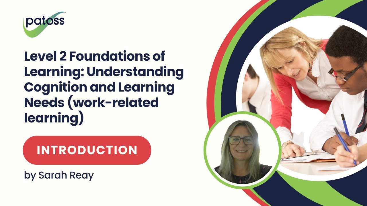 Level 2 Foundations of Learning: Understanding Cognition and Learning ...