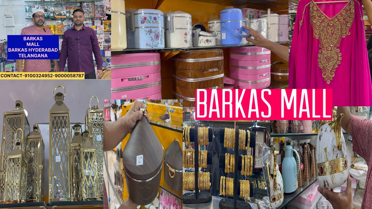 Hyderabad famous big 😱Barkas mall, Ramzan special blog 🚨imported items ...