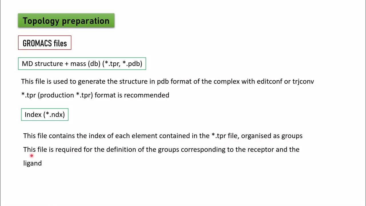 General overview of gmx_MMPBSA suite - YouTube