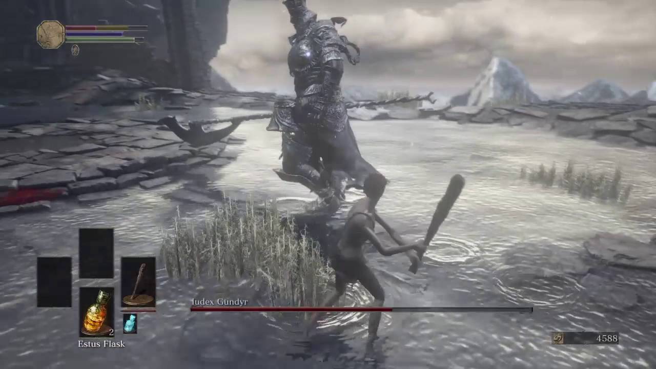 Dark souls 3 (ludex Gundyr) SL1 - YouTube