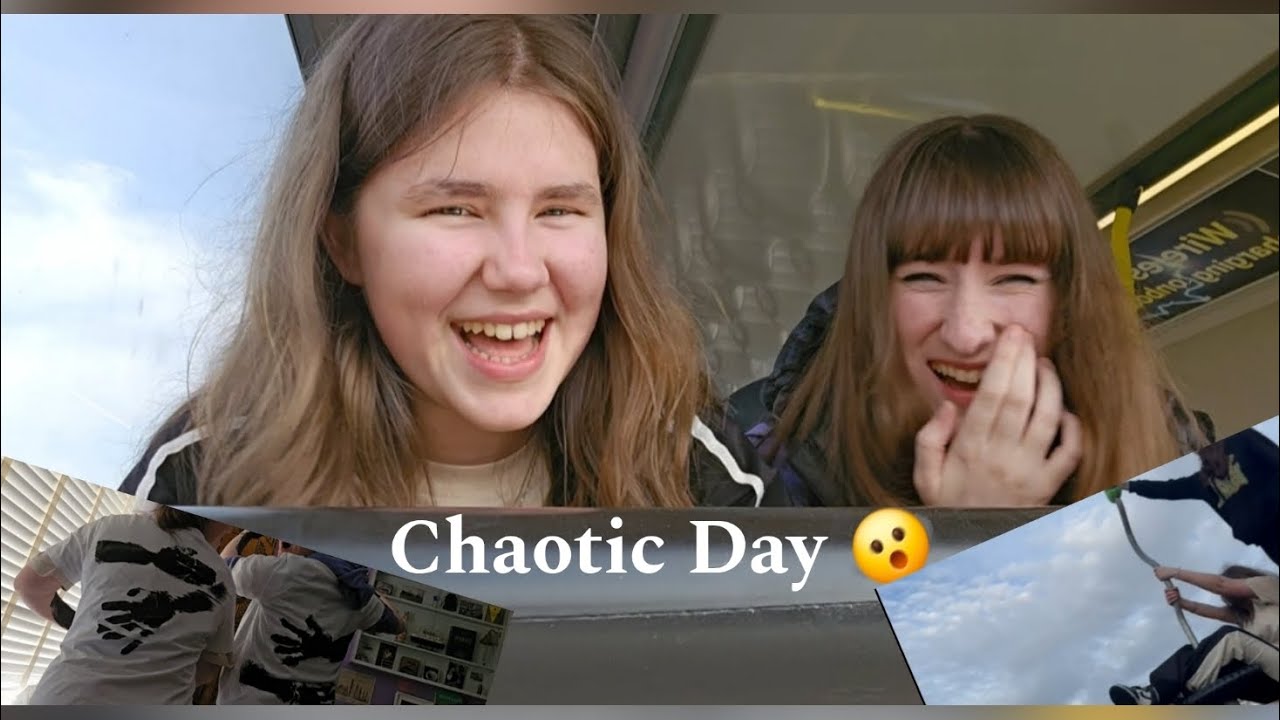 SPEND A DAY WITH US! (VERY CHAOTIC) - YouTube