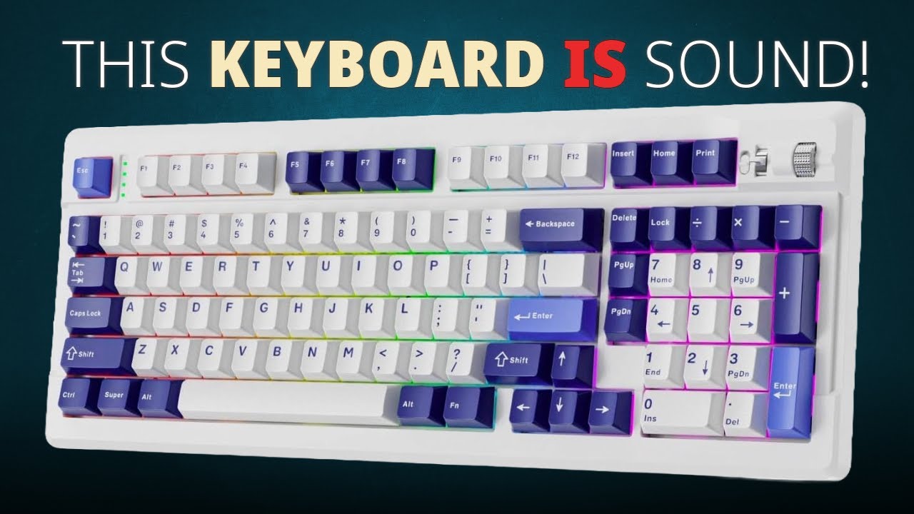 ABSOLUTE BEST Full Size Keyboard for Productivity | EWEADN X99 - YouTube