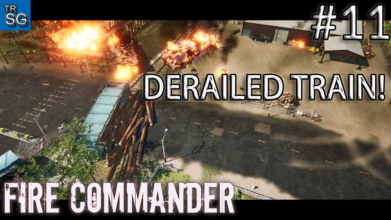 Fire Commander Gameplay - Third Story Mission - Train Derail Causes a ...