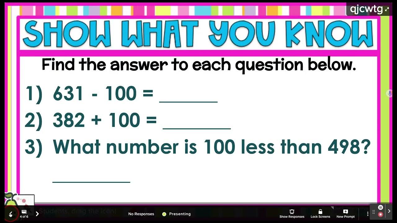 Weeks 4 & 5 Adding Pear Deck Add-on and Introduction - YouTube