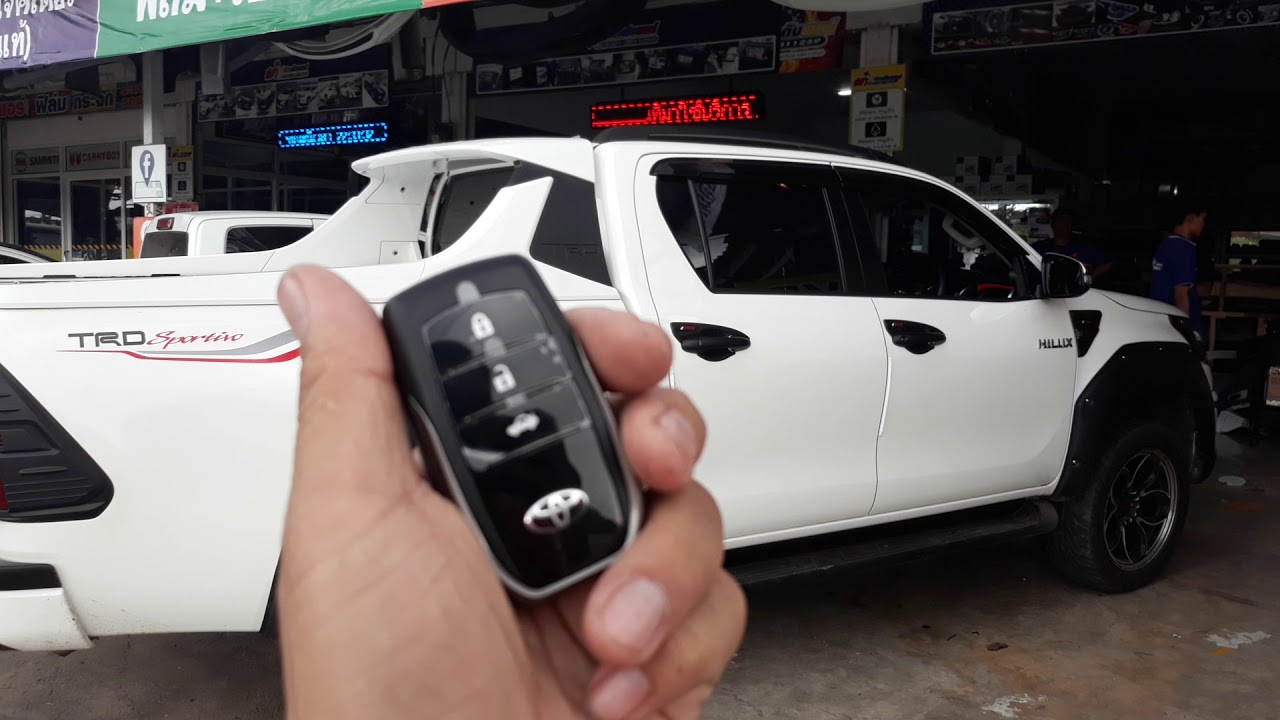 แต่งรถ Revo ทำระบบ Push start กดปุ่ม start ใน Toyota Revo เหมือนแท้ โดย ...