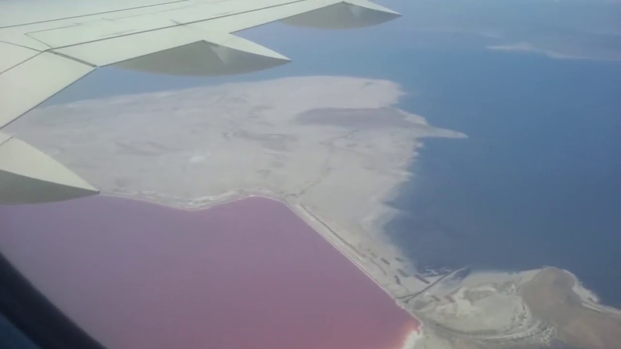 Flying over Salt lake city - YouTube