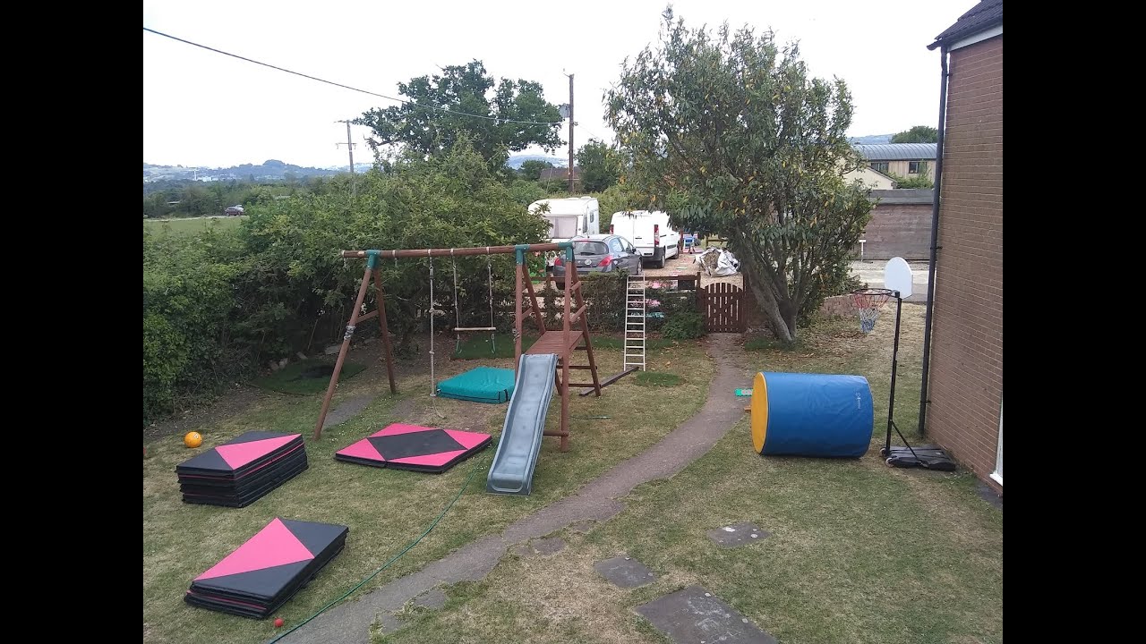 Homemade Assault Course, highlights of our attempts to complete our ...