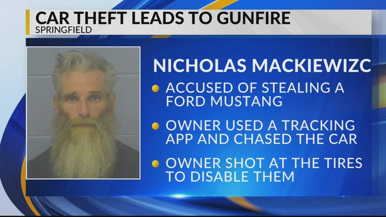 Two arrested after shooting, vehicle chase in Springfield - YouTube