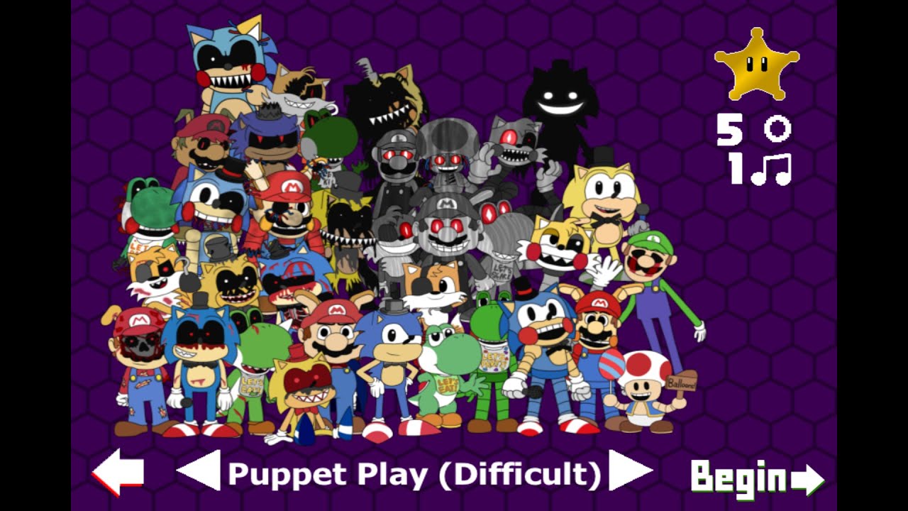 FNAS: Maniac Mania - Puppet Play {Difficult} - YouTube