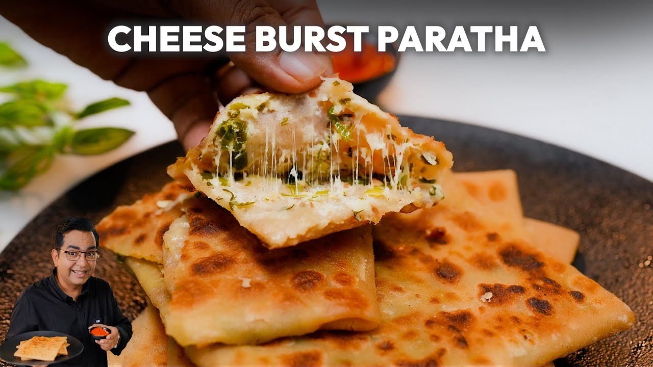 Dhaba Style Cheese Paratha in 15 Mins | Indian breads and paratha ...
